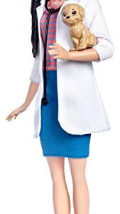 Barbie Pet Vet Doll with Puppy Patient, Brunette