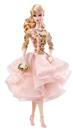 Barbie Blush & Gold Cocktail Dress