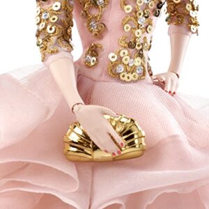 Barbie Blush & Gold Cocktail Dress