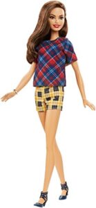 barbie fashionistas doll 52 plaid on plaid