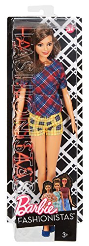 Barbie Fashionistas Doll 52 Plaid On Plaid