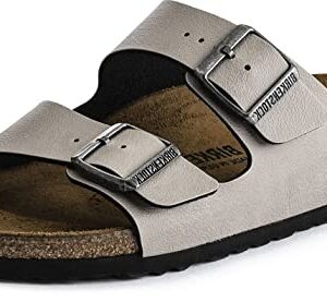 Birkenstock Arizona Stone Birko-Flor Pull Up 43 (US Men's 10-10.5, US Women's 12-12.5) Regular