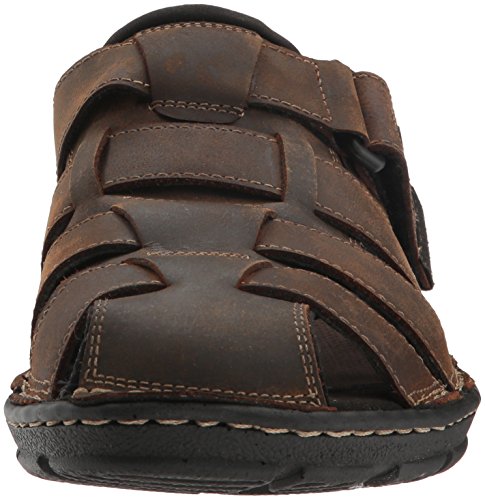 Rockport mens Darwyn Fishermen Fisherman Sandal, Brown Ii Leather, 9.5 US