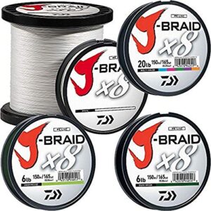 j-braidx8, bulk, chartreuse, mono dia.= 25lb.