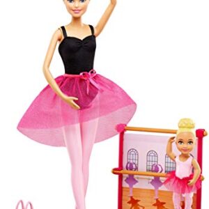 Barbie Doll Dance Coach Play Set with Working Stage!