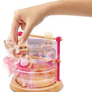 Barbie Doll Dance Coach Play Set with Working Stage!