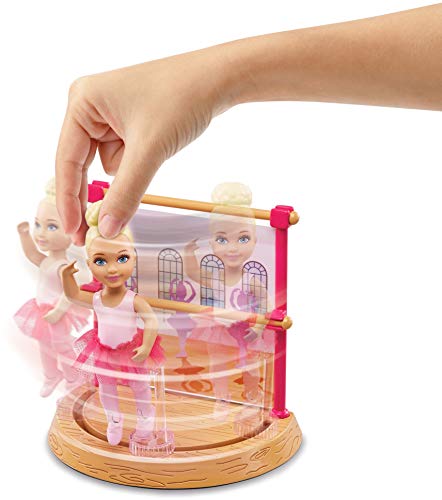 Barbie Doll Dance Coach Play Set with Working Stage!