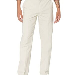 Amazon Essentials Men's Classic-Fit Wrinkle-Resistant Flat-Front Chino Pant (Available in Big & Tall), Stone, 38W x 32L