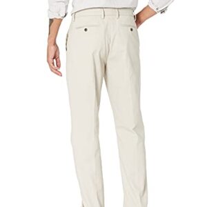 Amazon Essentials Men's Classic-Fit Wrinkle-Resistant Flat-Front Chino Pant (Available in Big & Tall), Stone, 38W x 32L