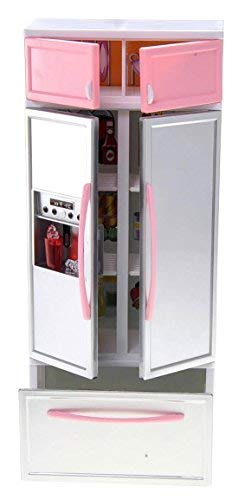 PowerTRC Kids Battery Operated Modern Kitchen Playset Great for Dolls and Toy Figures