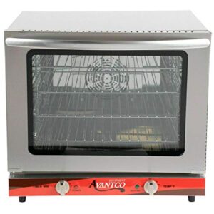 avantco co-28 half size countertop convection oven, 2.3 cu. ft. - 208/240v, 2800w