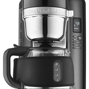 KitchenAid KCMB1204BOB 12-Cup Coffee Maker with One Touch Brewing with Black Thermal Sleeve - Onyx Black