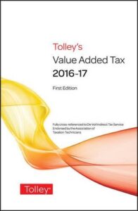 tolley's value added tax 2016 by alex millar (2016-04-21)