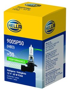 hella 9005p50 +50 performance bulb, 12v, 65w