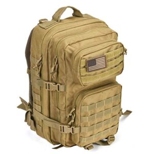 Military Tactical Backpack Army 3 Day Assault Pack Molle Bag Rucksack