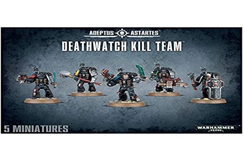 GAMES WORKSHOP 99120109001" Warhammer 40,000 Deathwatch Kill Team Action Figure, 12 years to 99 years