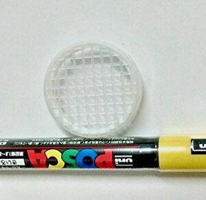 Posca YELLOW color queen bee marking pen PC5M & push in cage