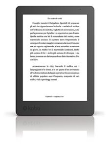 kobo aura - ebook reader - 4 gb - 6"(n236-ku-bk-k-ep)