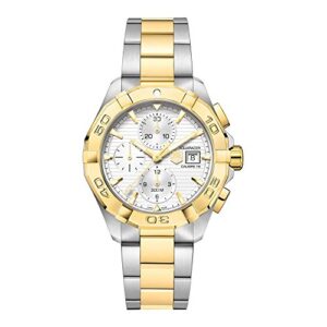 tag heuer aquaracer chronograph silver dial mens watch cay2121.bb0923