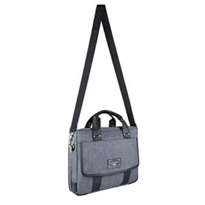 Laptop Messenger Shoulder Bag for Surface Pro 9 8 13", Pro X 13", Laptop 4, 3 13.5", Go 2 12.5"