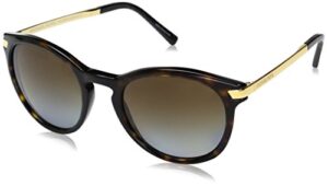 michael kors adrianna iii dark tortoise/brown gradient polarized one size