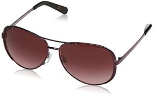 michael kors chelsea mk5004 sunglasses 11588h-59 - plum frame, burgundy gradient mk5004-11588h-59