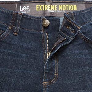 Lee Men's Extreme Motion Straight Taper Jean Maverick 34W x 30L