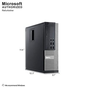 Dell Optiplex 7010 Business Desktop Computer (Intel Quad Core i5-3470 3.2GHz, 16GB RAM, 2TB HDD, USB 3.0, DVDRW, Windows 10 Professional (Renewed)