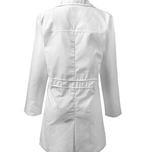 Dagacci Medical Uniform 35" Unisex Lab Coat White XS to 2XL (L)