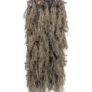 North Mountain Gear Hybrid Ghillie Suit For Men - Lightweight Hunting Airsoft Camouflage - Woodland Brown - X-Large / 2X-Large