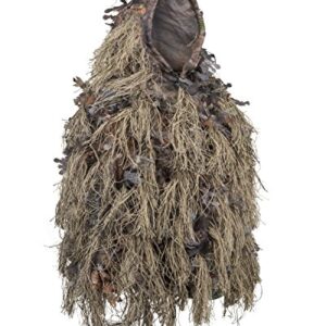 North Mountain Gear Hybrid Ghillie Suit For Men - Lightweight Hunting Airsoft Camouflage - Woodland Brown - X-Large / 2X-Large