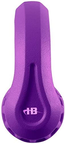 HamiltonBuhl Kid's Durable Flex-Phones Foam Headphones Kindergarten Purple (Kids-PPL), Kids-Purple