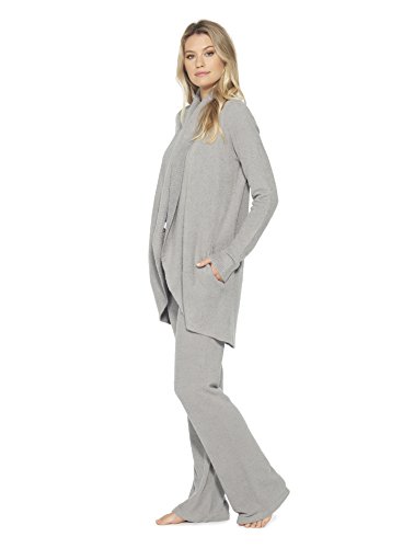 Barefoot Dreams® CozyChic Lite® Women's Circle Cardi, Pewter, Large