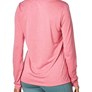 Hanes Women’s Cooldri Performance Long Sleeve V-neck Tee