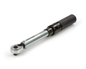 tekton 1/4 inch drive dual-direction click torque wrench (10-150 in.-lb.) | trq21101