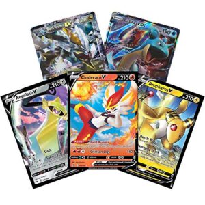 pokemon tcg - 5 card ex / gx / mega ex lot.