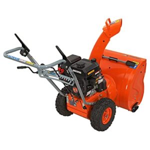 YARDMAX YB6270 24 in. 212cc Two-Stage Self-propelled Gas Snow Blower with Push-Button Electric Start