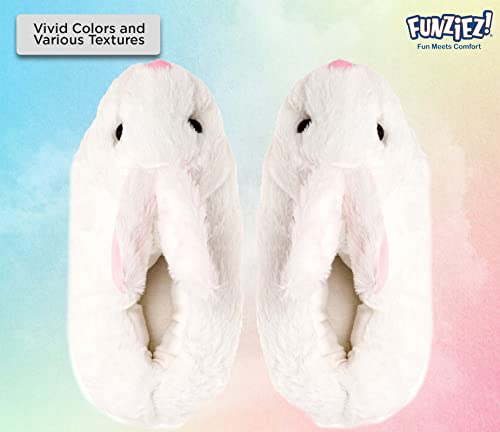 Silver Lilly Fuzzy Animal Slippers for Women & Men, House Shoes, Teddy Bear, Cow, Cute, Great Mother's Day Gift for Mom, Wife, Daughter