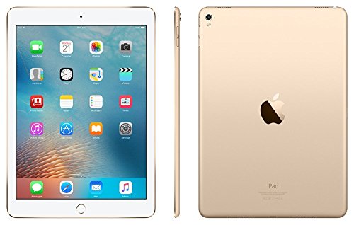 Apple iPad Pro 12.9in Tablet (256GB Wi-Fi + 4G, Gold)(Renewed)