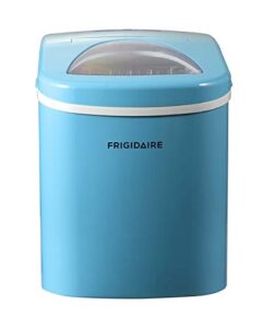 frigidaire efic108-blue counter-top portable, compact ice maker, blue, 26 lb per day