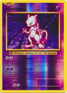 pokemon - mewtwo (51/108) - xy evolutions - reverse holo