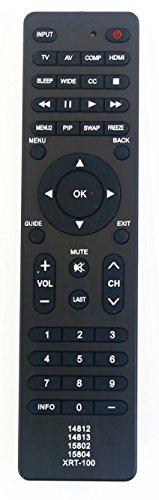 New Nettech XRT100 Universal Remote Control for All VIZIO BRAND TV, Smart TV - 1 Year Warranty