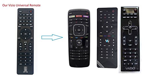 New Nettech XRT100 Universal Remote Control for All VIZIO BRAND TV, Smart TV - 1 Year Warranty