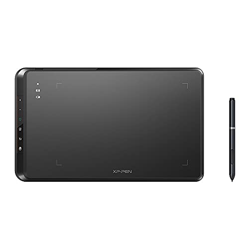 XPPen 8X5 Inch Graphics Drawing Tablet Star05 V2 Wireless 2.4G Digital Drawing Tablet with 8192 Pressure Battery-Free Stylus & Touch Hot Keys Compatible with Window/Mac