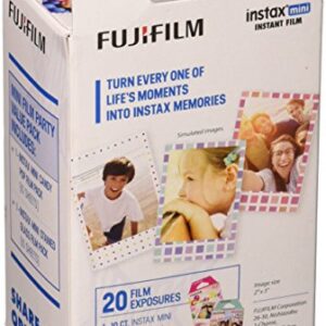 Fujifilm Instax Mini Film Party Value Pack - 20 Exposures