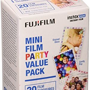 Fujifilm Instax Mini Film Party Value Pack - 20 Exposures