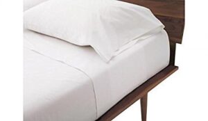 queen sleeper sofa bed sheet set - white 100 percent egyptian cotton (60"x74"x6") 600 thread count