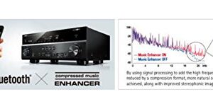 Yamaha TSR-5810 7.2-channel Network AV Receiver with Bluetooth and Wi-Fi Streaming Capabilities - Black