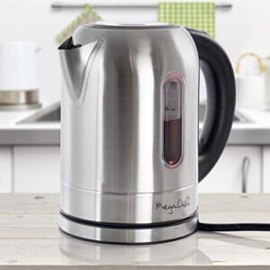 Mega Chef 1.7Lt. Stainless Steel Electric Tea Kettle With 5 Preset Temps