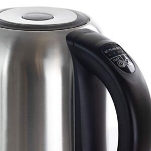 Mega Chef 1.7Lt. Stainless Steel Electric Tea Kettle With 5 Preset Temps